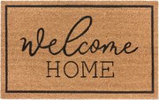 Hanse Home, Rohožka Welcome home 105684 - na ven i na doma, 45x75, hnědá, chodba / předsíň