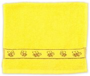 Dětský ručník KIDS žlutý 30x50 cm