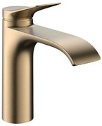 Hansgrohe Vivenis - Umyvadlová baterie s výpustí, EcoSmart, CoolStart, kartáčovaný bronz 75023140