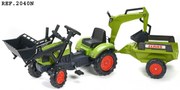 Šlapací traktor claas arion 410