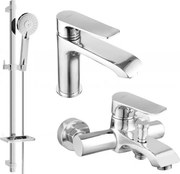 Mexen Pecos DQ40 sada vanových baterií, chrom - 72703DQ40-00