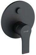 Kludi Zenta SL - Baterie pod omítku pro 2 spotřebiče, matná černá 487593965