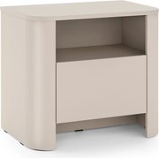 PCo Noční stolek BURGOS S52, 58 cm Kašmír