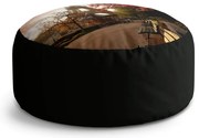 Sablio Taburet Circle Eiffelova věž a červený strom: 38x48 cm