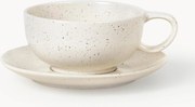 Ručně vyrobený šálek's podšálkem Nordic Vanilla
