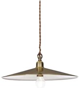 Ideal Lux - Lustr na lanku CANTINA 1xE27/42W/230V pr. 35 cm bronz