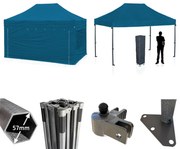 Nůžkový párty stan RedX® PROFI EXTREME COMPOSITE 3x4,5 m (Plně profesionální párty stan 3x4,5 m ve verzi s pevnou kompozitovou konstrukcí - dostupný)