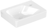 Villeroy & Boch Architectura - Umývátko 36x27 cm, s přepadem, otvor pro baterii vpravo, alpská bílá 43863601