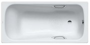 Kaldewei Ambiente - Obdélníková vana Dyna Set Star 627, 160x70 cm, s otvory pro madla, antislip, bílá 226930000001