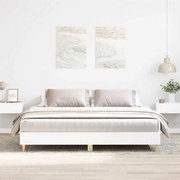 Rám postele bez matrace bílý 200x200 cm Dřevěné konstrukce 3328699