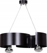 Závěsná Lampa Emibig 2xE27 60W Vixon 2 Black 284/2