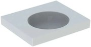 Geberit Preciosa II - Umyvadlo 60x50x17 cm, bez přepadu, bez otvoru pro baterii, bílá 123261000