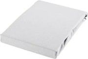 XXXLutz ELASTICKÉ PROSTĚRADLO, žerzej, barvy stříbra, 90-100/200-220 cm Novel - Prostěradla - 005054003005