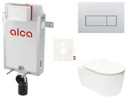 Cenově zvýhodněný závěsný WC set Alca k zazdění + WC Glacera Alfa SIKOAA9