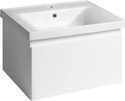 Aqualine Aqualine, ALTAIR umyvadlová skříňka 57x35x45cm, bílá, AI263