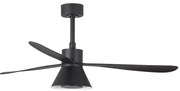 FARO 33761WT-23-LED Stm. vent. AMELIA L CONE LED/20W/230V černá pr.132 cm WT +DO
