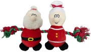 Hračka plyš Rope Duo Mr a Mrs Claus HP 35cm