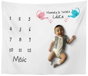 Sablio Milníková deka Maminky a tatínka láska: 100x100 cm