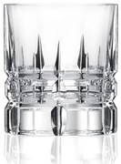 RCR CARRARA SKLENICE NA WHISKY 290ML SADA 2 KS