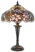 Endon 64327 - Stolní lampa Tiffany SULLIVAN 2xE14/40W/230V pr. 30 cm