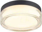 LA 1010210 CYFT XL Přisazené nástěnné a stropní svítidlo, 2700/3000/4000 K, 15 W, PHASE, 125°, IP65 černá / čirá - BIG WHITE (SLV)