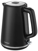 Concept - Rychlovarná konvice, objem 1,7 l, 2200 W, černá rk2375
