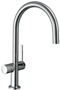 Hansgrohe M54, dřezová baterie Talis 220, s uzavíracím ventilem na spotřebič, chromová, 72805000