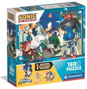 Clementoni - Puzzle 180 Sonic the Hedgehog 3