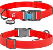Obojek pvc 15mmx25-35cm WAUDOG červený