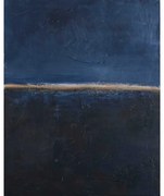 Ručně malovaný obraz 78x98 cm Edge Blue – Malerifabrikken