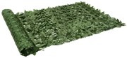 Balkonová zástěna s tmavě zelenými listy 300 x 150 cm 3216424
