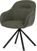 Autronic Jídelní židle DCH-Y1143 Barva potahu: Zelená