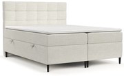 Krémová boxspring postel s úložným prostorem 180x200 cm Urbaneo – Maison de Rêve