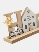 Sinsay - Stojící dekorace ve tvaru nápisu home - béžová