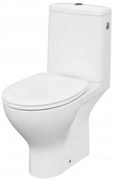Cersanit Moduo CleanOn, kombi wc se splachováním 3/5l + sedátko z duroplastu, bílá, K116-030