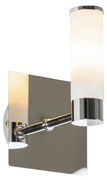 Moderní nástěnná lampa do koupelny chrom IP44 - Bath