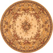 Kulatý koberec Agnella Isfahan Dafne Sahara Rozměr: průměr 160 cm