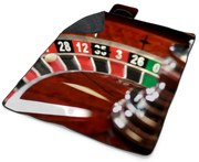 Sablio Plážová deka Ruleta: 200x140 cm