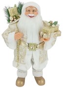 Dekorace Santa Claus Zlatý 80cm