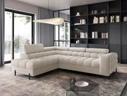 XXXLutz ROHOVÁ SEDAČKA, textil, krémová P & B - Sedací soupravy - 00000L001207