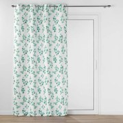 Bílo-zelený závěs 140x280 cm Leandre – douceur d'intérieur