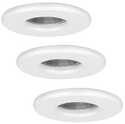 Eglo 94977 - SADA 3x LED koupelnové svítidlo IGOA 1xGU10/3,3W/230V IP44