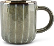 Tmavě zelený kameninový hrnek 500 ml Muggies – Salt&Pepper