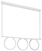 Závěsné LED svítidlo Loop, 1x LED 60w, 3000k, w
