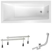 Obdélníková vana Laguna Idea Plus 170x75 cm akrylát levá i pravá SIKOID1700AN