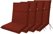 Doppler LIFE 5352 - set 4 ks polstrů na křeslo s nízkým opěradlem
