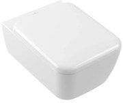 Villeroy & Boch Skyla - Závěsné WC se sedátkem SoftClosing, TwistFlush, DirectFlush, alpská bílá 4682CL01