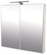 Comodo Zrcadlová skříňka Atica 80 ZS LED-CR s osvětlením Any LED 30 CR, chrom