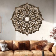 dřevo života 4 vrstvá mandala SEBEDŮVĚRU Rozměry (cm): 40x40, Zvolte barvu dekoru: Dub sunoma-Ořech-Wenge