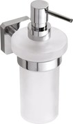 Sapho Sapho, INSIA dávkovač mydla, mléčné sklo, 230ml, chrom, IS019